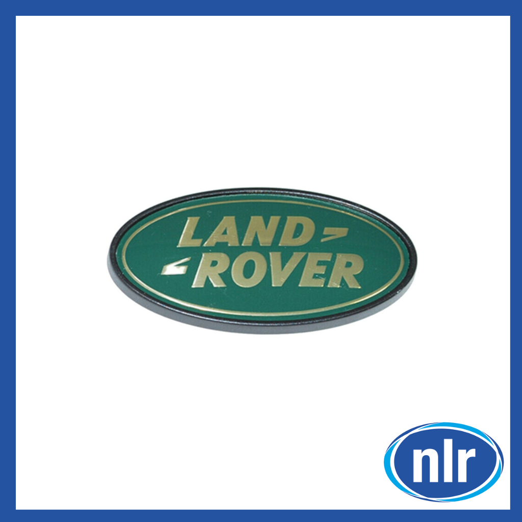 Land Rover Defender Green and Gold Genuine Tailgate Badge - DAH100680L ...